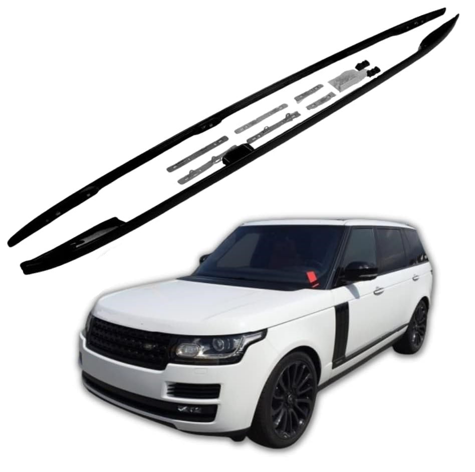 ROOF RAIL RACK BLACK OEM STYLE FOR LAND RANGE ROVER VOGUE L405 (LWB) 2 ...