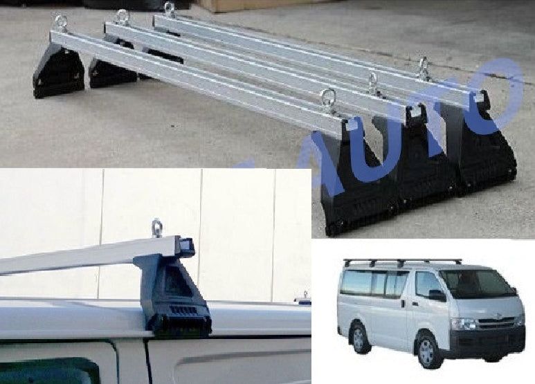 Roof Racks / Cross Bar / Roof Rack（1480mm ) x 3 bar for Toyota Hiace ...