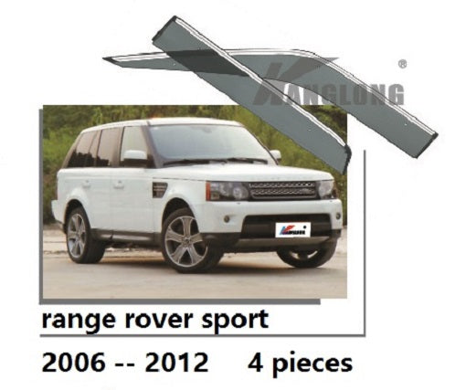 Door Visor / Weather Shield / Monsoon for Range Rover Sport HSE (L320 ...
