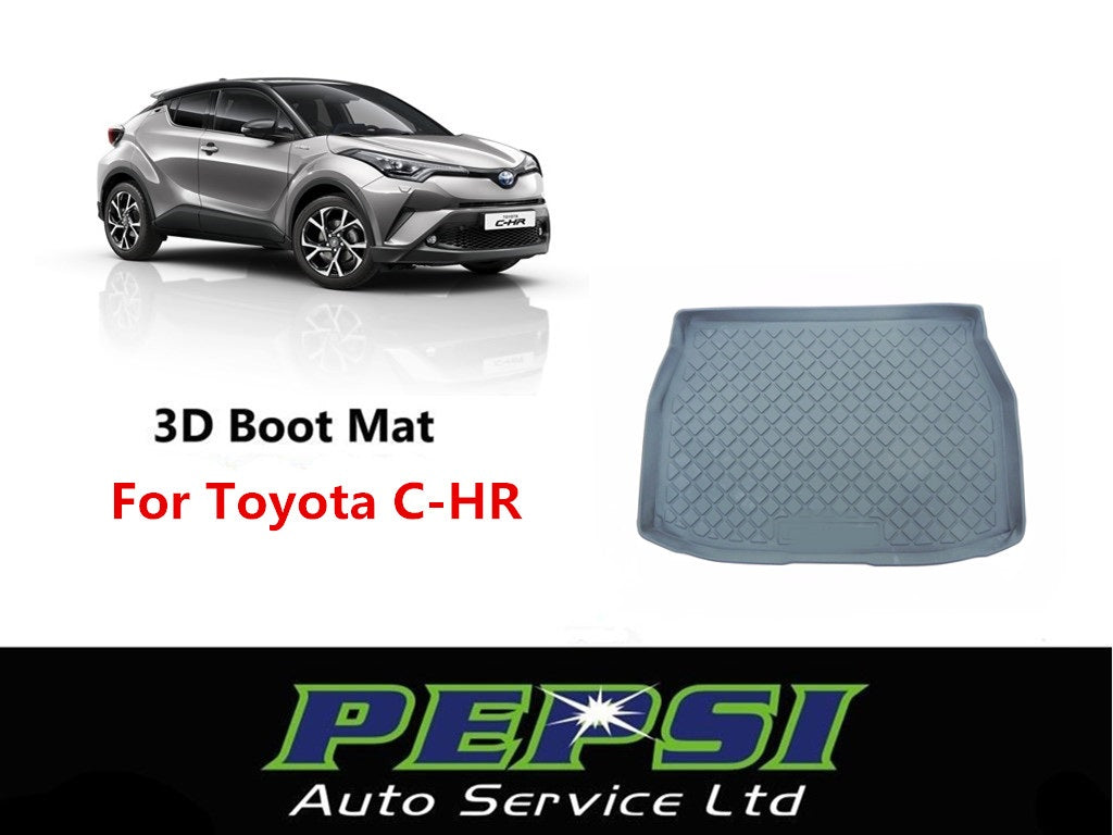 3D Boot Liner / Cargo Mat / Trunk liner Tray for TOYOTA C-HR CHR NEW S ...