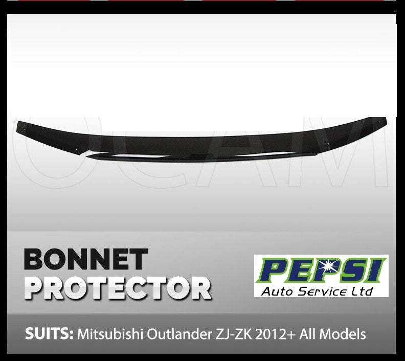Bonnet Protector BUG GUARD WIND DEFLECTOR For Outlander 2012 - 2018 Al ...